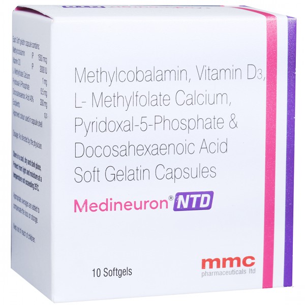 Buy Medineuron NTD 10 Softgel Capsules Online at the Best Price ...