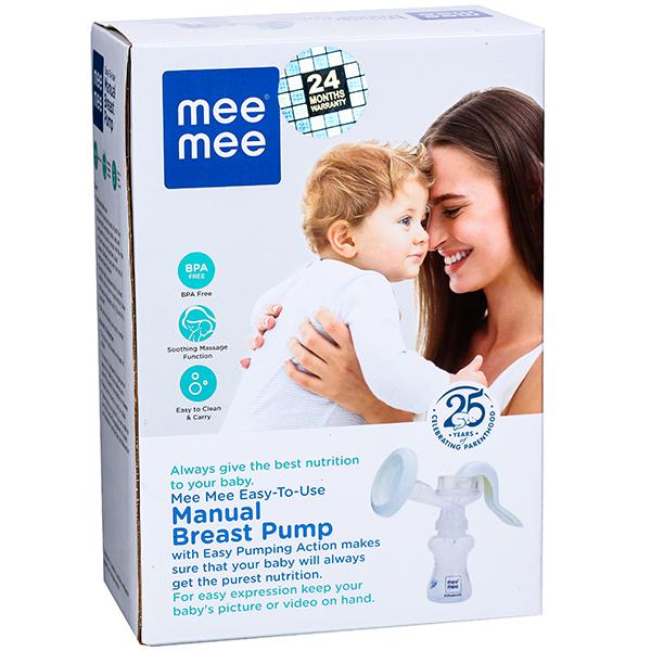 Buy Mee Mee Easy To Use Manual Breast Pump MM 80228 Online| SastaSundar.com