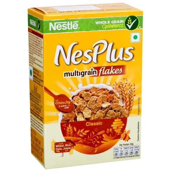 Buy Nestle NesPlus Multigrain Flakes Classic 250 g Online at the Best ...