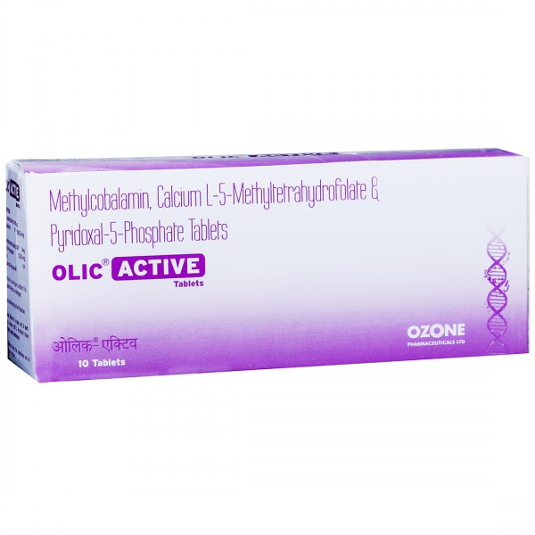 Buy Olic Active 10 Tablets Online at the Best Price | SastaSundar