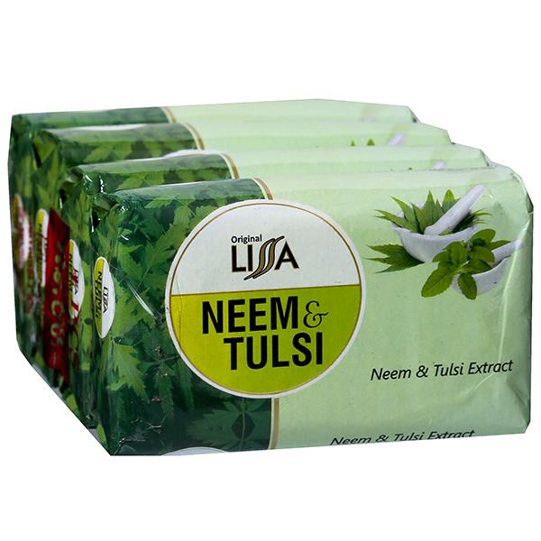 Buy Original Lissa Neem & Tusi Soap 4 x 125 g Online at the Best Price ...