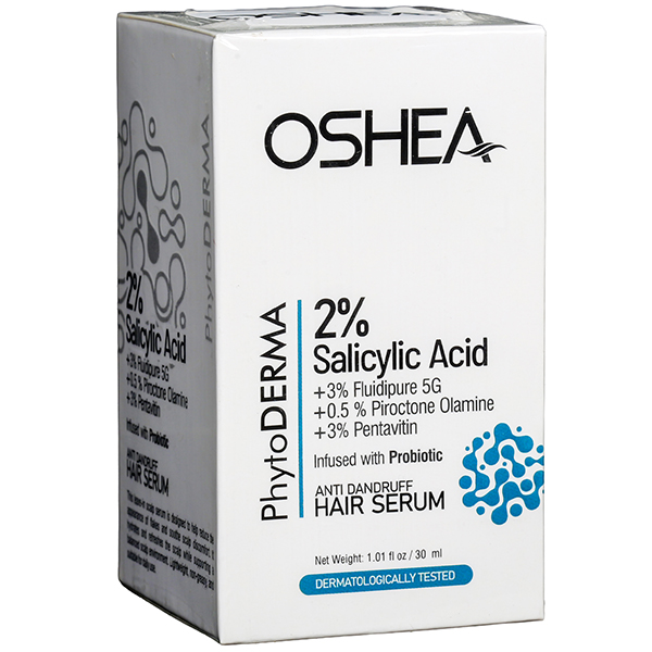 Buy Oshea Phytoderma 2% Salicylic Acid Anti Dandruff Hair Serum 30 ml ...