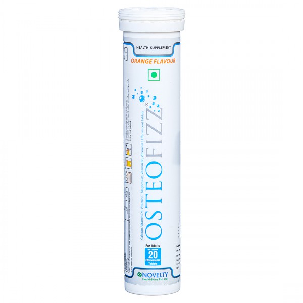 Buy Osteofizz Orange Flavour 20 Effervescent Tablets Online at the Best ...