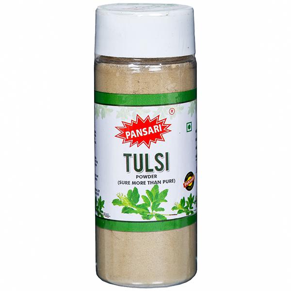 Buy Pansari Tulsi Powder Jar 40 g Online at the Best Price | SastaSundar