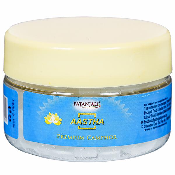 Buy Patanjali Aastha Premium Camphor 25 g Online| SastaSundar.com