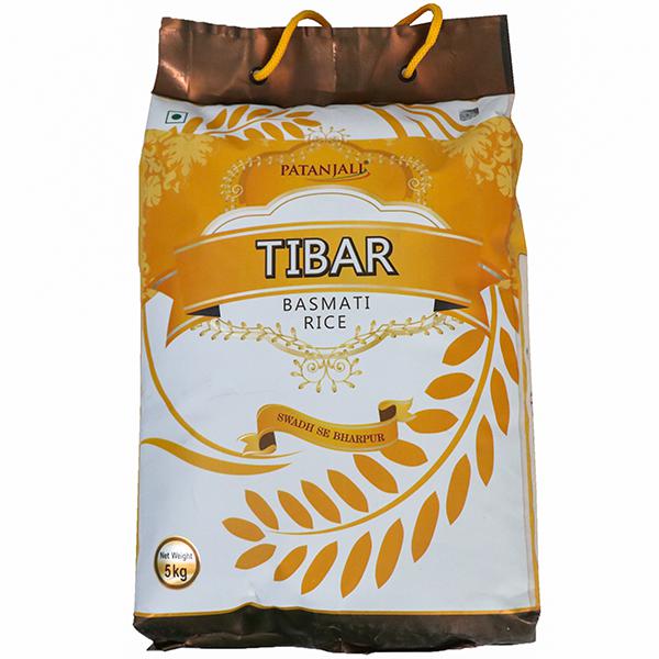 Buy Patanjali Tibar Basmati Rice 5 kg Online at the Best Price ...