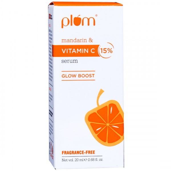 Buy Plum Mandarin & Vitamin C 15% Serum 20 ml Online at the Best Price ...