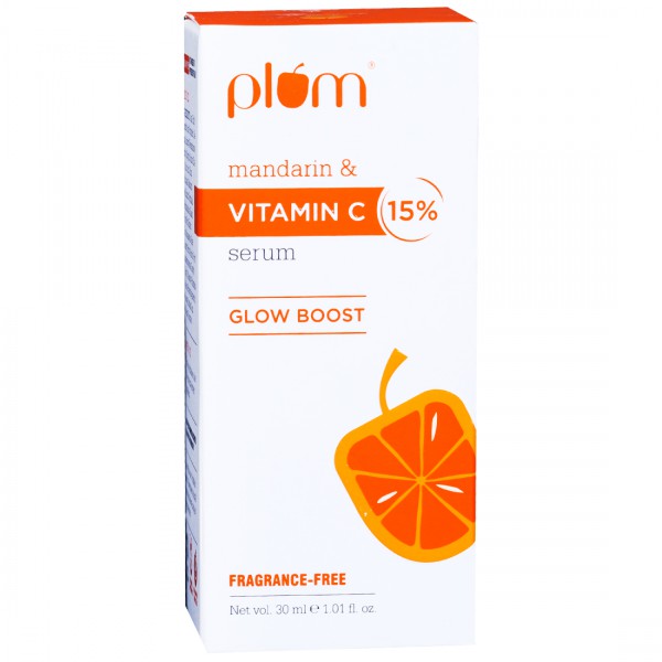 Buy Plum Mandarin & Vitamin C 15% Serum 30 ml Online at the Best Price ...