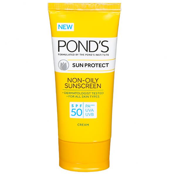 Buy Ponds Sun Protect Spf 50 Pa+++ Sunscreen Cream 35 g Online at the ...