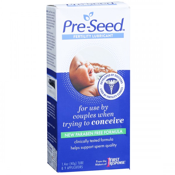 Buy Pre Seed Fertility Lubricant 9 Applicators & 40 g Tube Online at ...