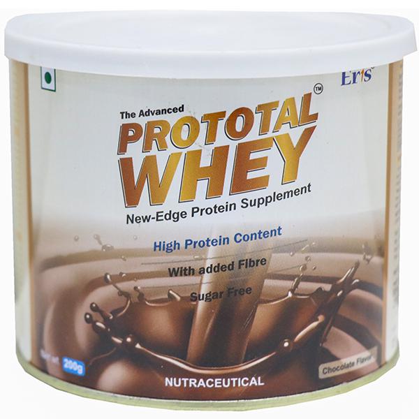 Buy Prototal Whey (Chocolate) Sugar Free Powder 200 g Online at the ...
