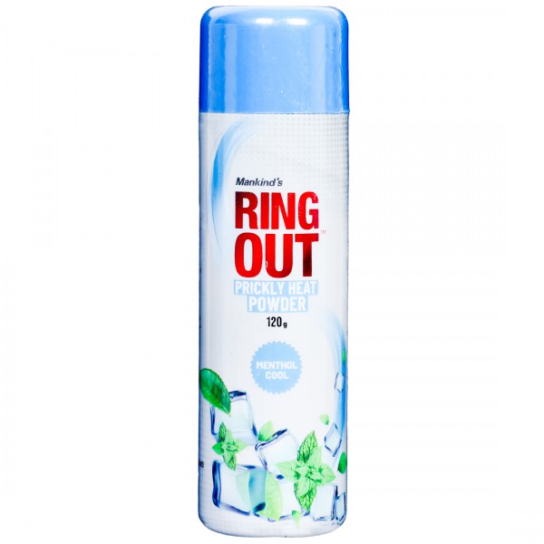 Buy Ring Out Menthol Cool Prickly Heat Powder 120 g Online at the Best ...