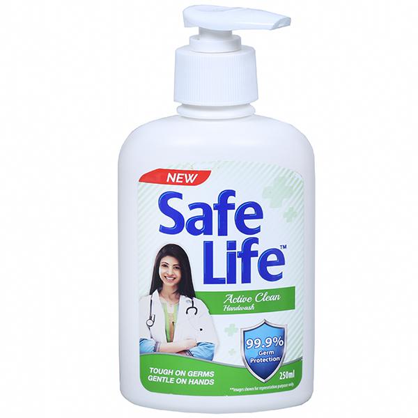 Buy Safe Life Active Clean Hand Wash 250 ml Online at the Best Price ...