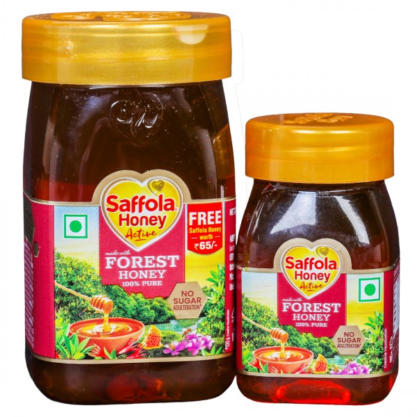 Buy Saffola Honey Active (Free Saffola Honey 100 g) 250 g Online at the ...