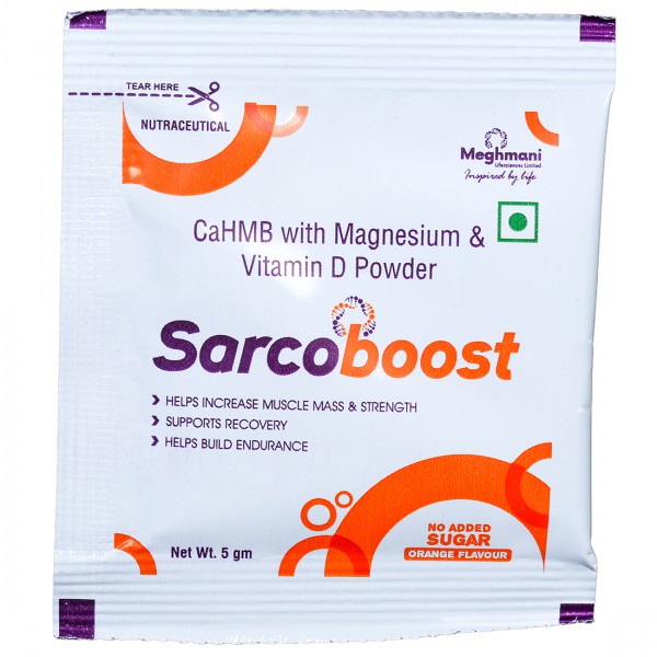Buy Sarcoboost Orange Flavour Sachet 5 g Online at the Best Price ...
