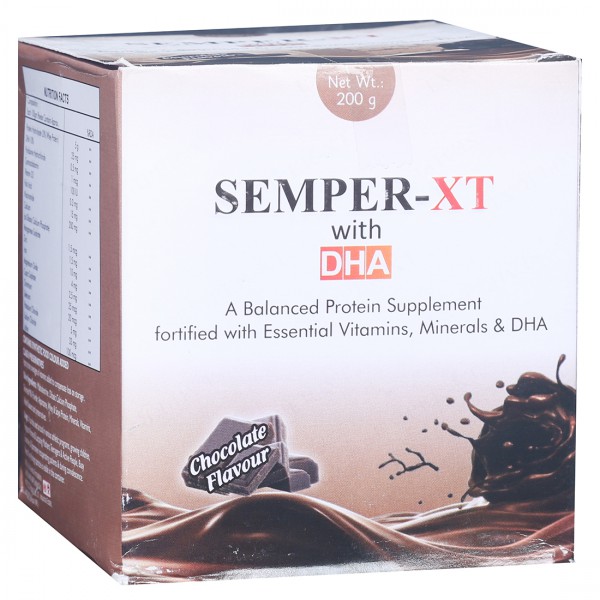 Buy Semper XT with DHA Chocolate Flavour Powder 200 g Online at the ...