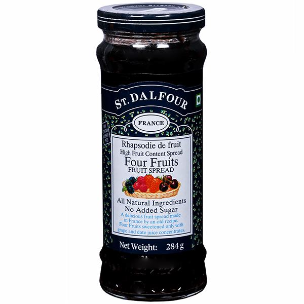 Buy St. Dalfour Four Fruits Fruit Spread 284 g Online at the Best Price ...