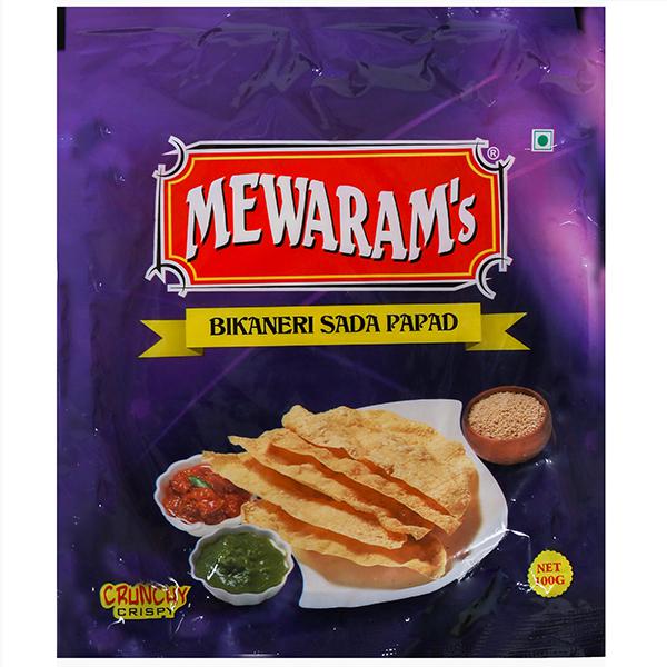 Buy Sunrise Mewaram's Bikaneri Sada Papad 100 g Online at the Best ...