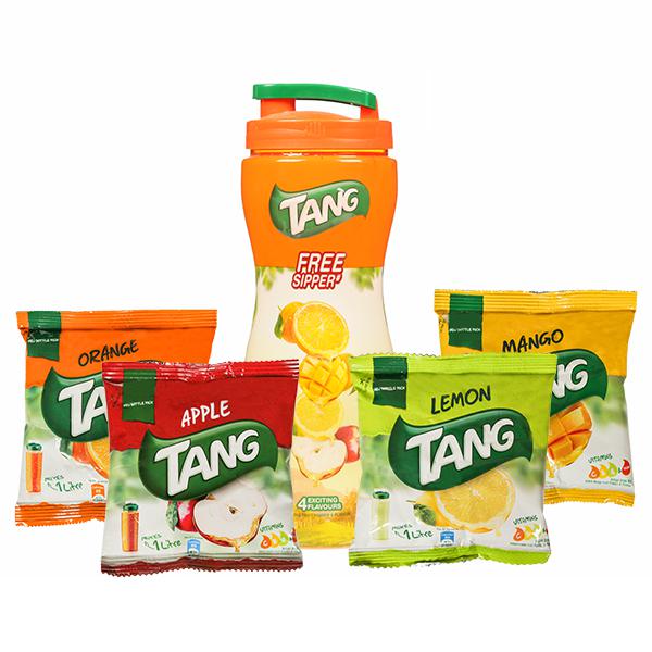 Buy Tang Combo Pack Four Exciting Flavours (Free Sipper Bottle) 4 x 125 ...