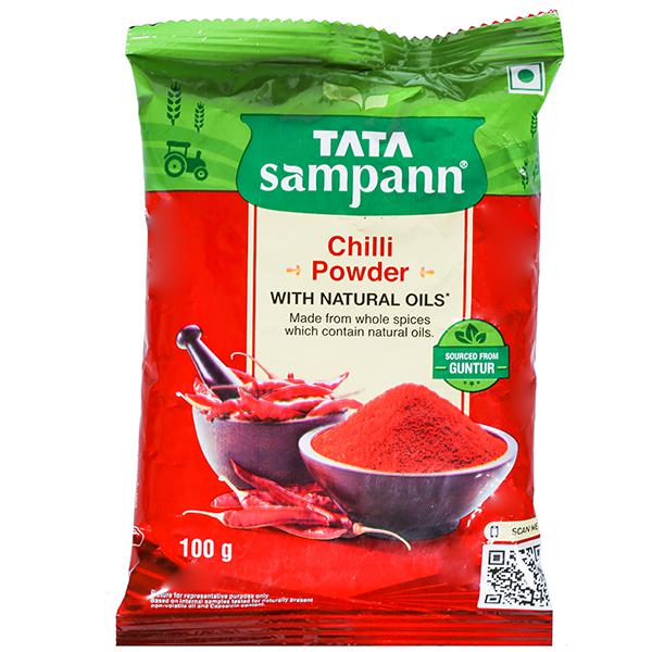 Buy Tata Sampann Chilli Powder 100 g Online at the Best Price | SastaSundar