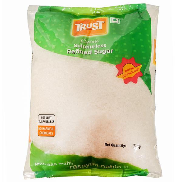 Buy Trust Classic Sulphurless Refined Sugar 5 kg Online at the Best ...