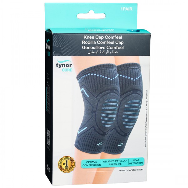Buy Tynor Cure Knee Cap Comfeel L Pack Of 2 Online at the Best Price ...