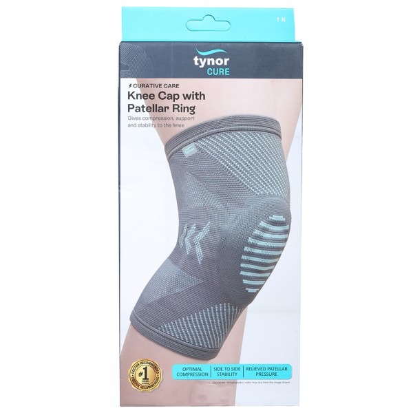 Buy Tynor Cure Knee Cap With Patellar Ring M Online at the Best Price ...