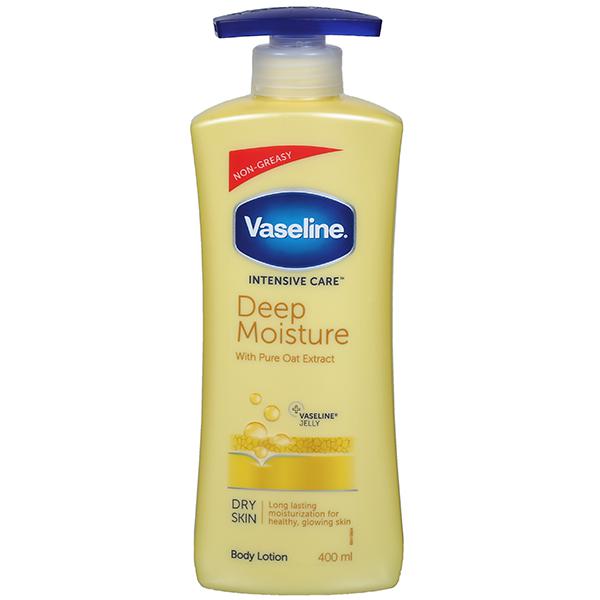 Buy Vaseline Intensive Care Deep Moisture Body Lotion 400 ml Online at the Best Price | SastaSundar