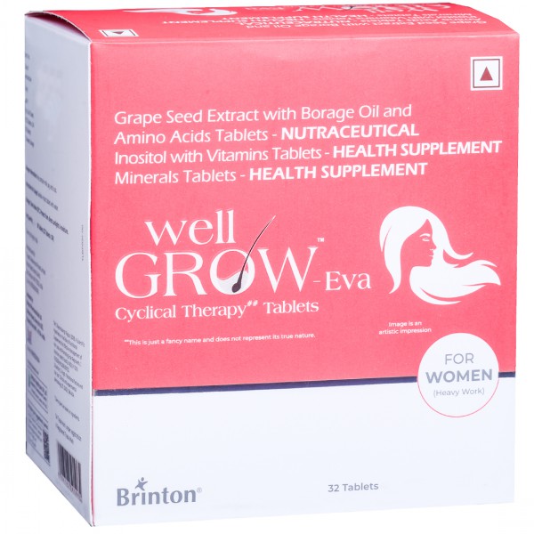 Buy Well Grow Eva 32 Tablets Online at the Best Price | SastaSundar