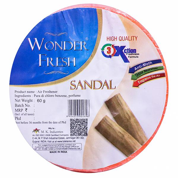 Buy Wonder Fresh Air Freshener Sandal 60 g Online| SastaSundar.com