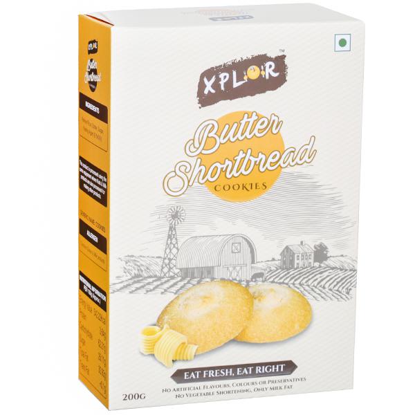 Buy XPLOR Butter Shortbread Cookies 200 g Online at the Best Price | SastaSundar