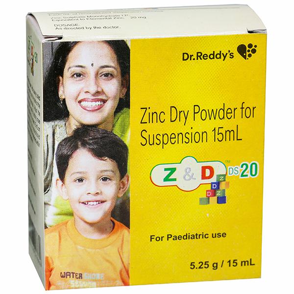 Buy Z&D DS 20 mg Syp 15 ml Online at the Best Price | SastaSundar