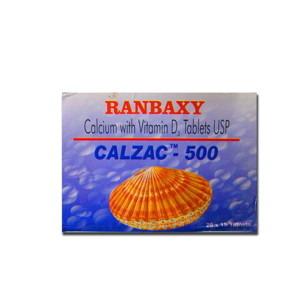 Buy Calzac 500 mg Tablet (15 Tab) Online at the Best Price | SastaSundar