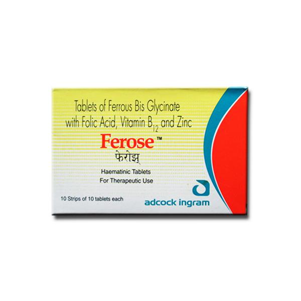 Buy Ferose Tablet (10 Tab) Online at the Best Price | SastaSundar