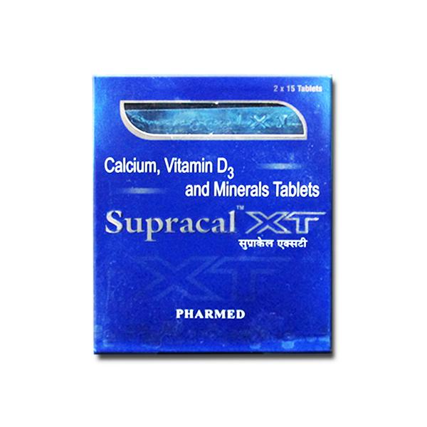 Buy Supracal XT Tablet (15 Tab) Online at the Best Price | SastaSundar