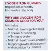Buy Livogen Iron Strawberry Flavour 30 Gummies Online at the Best Price ...