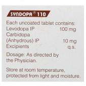 Buy Syndopa 110 mg Tablet (10 Tab) Online | Uses, Price & Side Effects ...