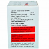 Buy Verifica M 50 mg/ 500 mg Tablet (15 Tab) Online | Uses, Price ...